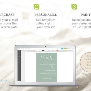 Editable Bunting, Sage Green Baby Shower Decorations, Baby Shower ...