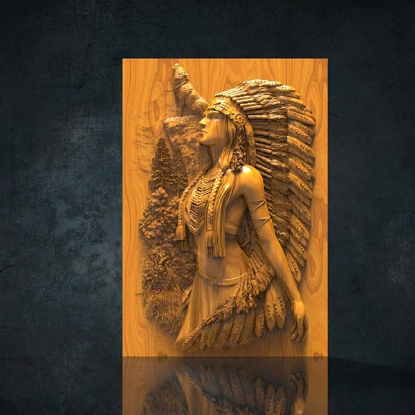 Native American Girl - Etsy