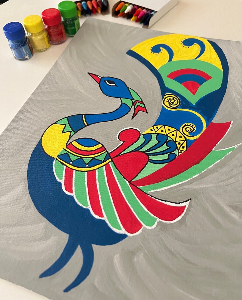 Digital Download Handmade Acrylic Painting Digital Print Printable ...