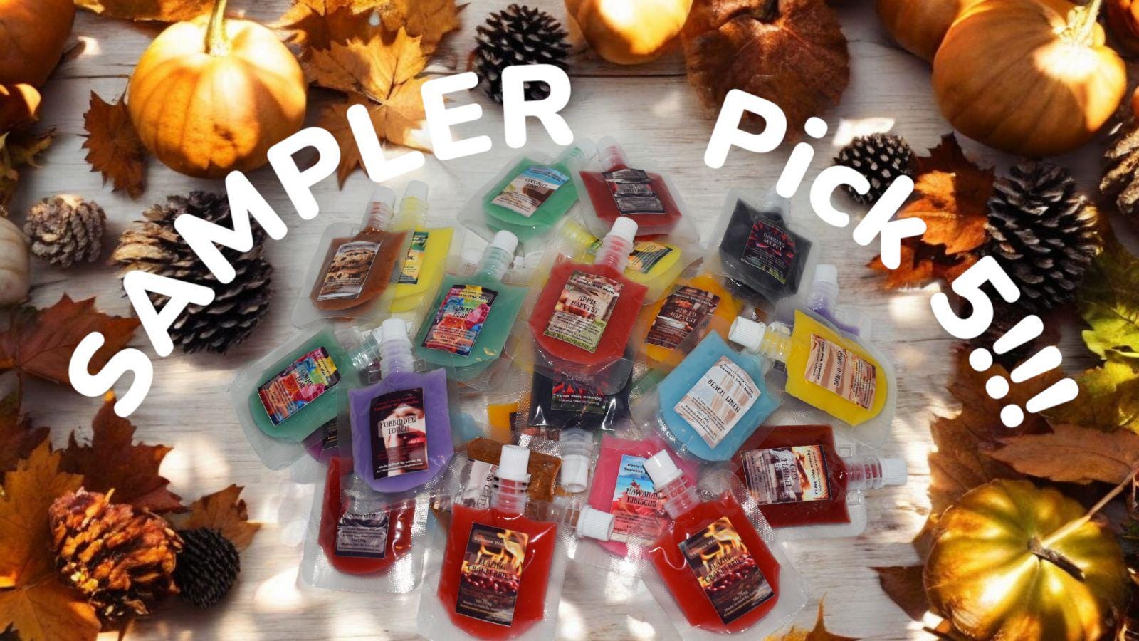 Squeeze Wax Melt Variety Sampler Box Pearlecent Colors. Highly Scented ...