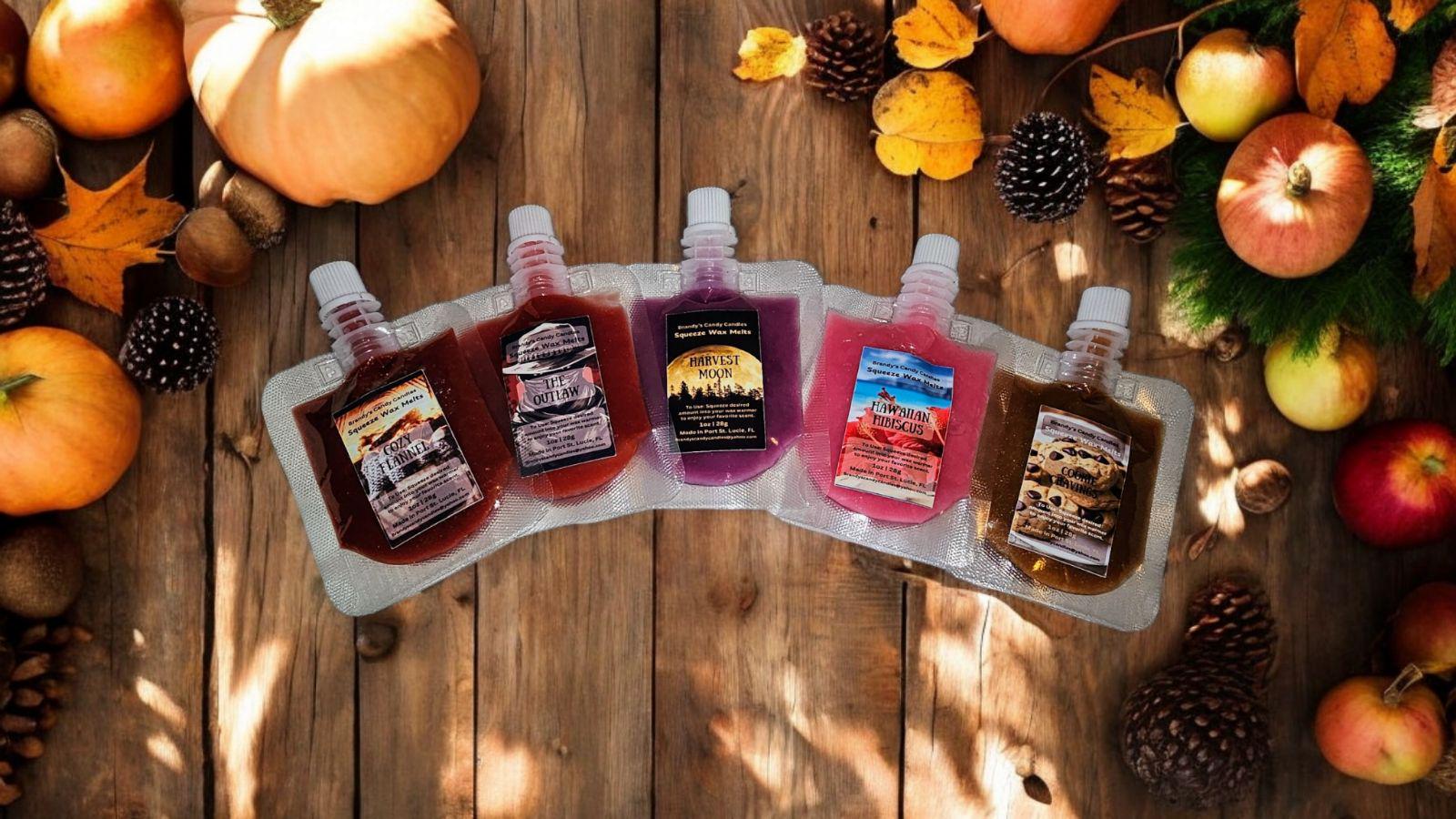 Squeeze Wax Melt Variety Sampler Box Pearlecent Colors. Highly Scented ...