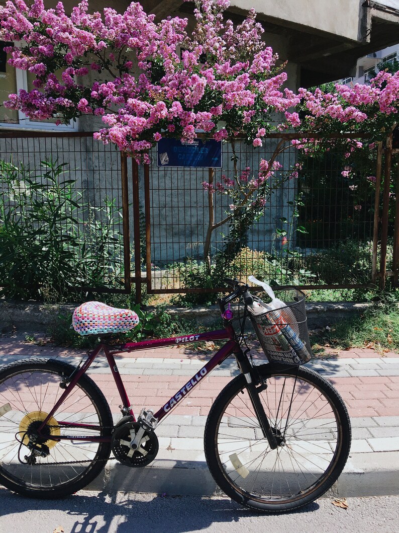 Crochet Bicycle Saddle Pattern for Adults and Kids Summer Crochet ...