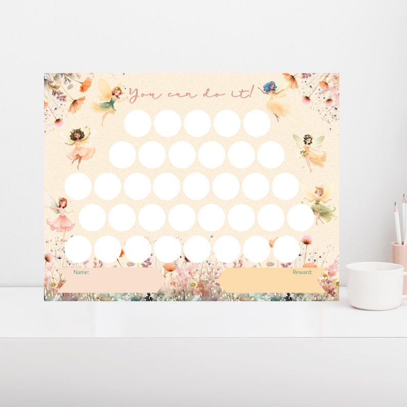 Kids Reward Chart Printable Sticker Chart Printable Rewards Chart Kids ...