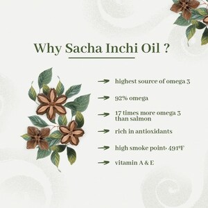 Sacha Inchi Seed Oil and Protein Bundle 8.45oz 250ml Oil 17.6oz 500g ...
