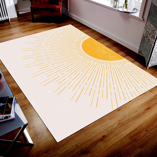 Sun Rug - Etsy