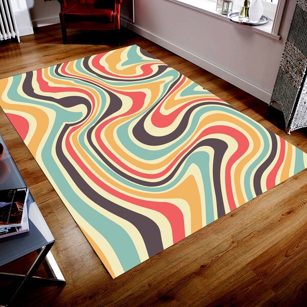 Swirl Rug - Etsy