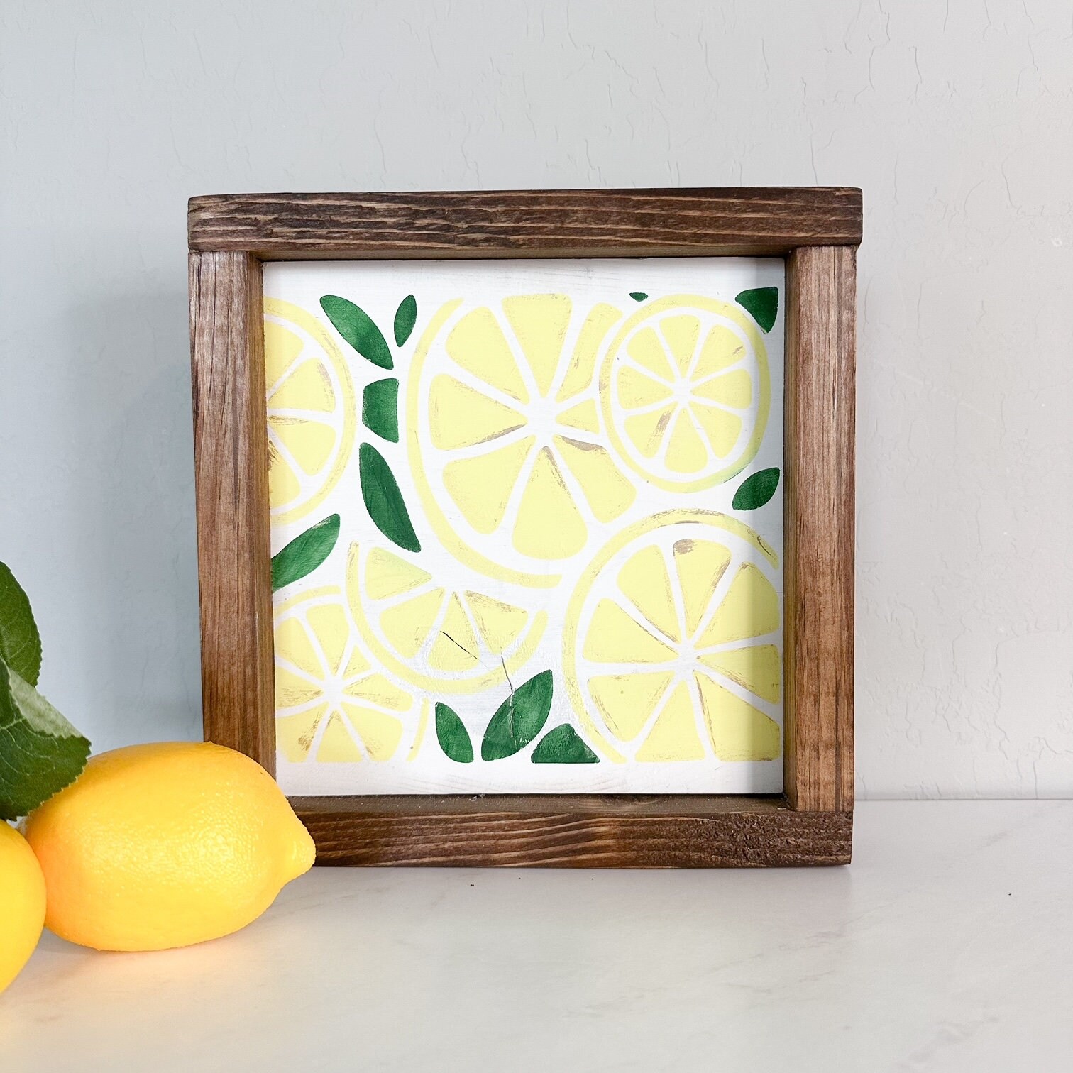 Lemon Gift Box, Lemon Summer Home Decor, Gift for New House, Summer ...
