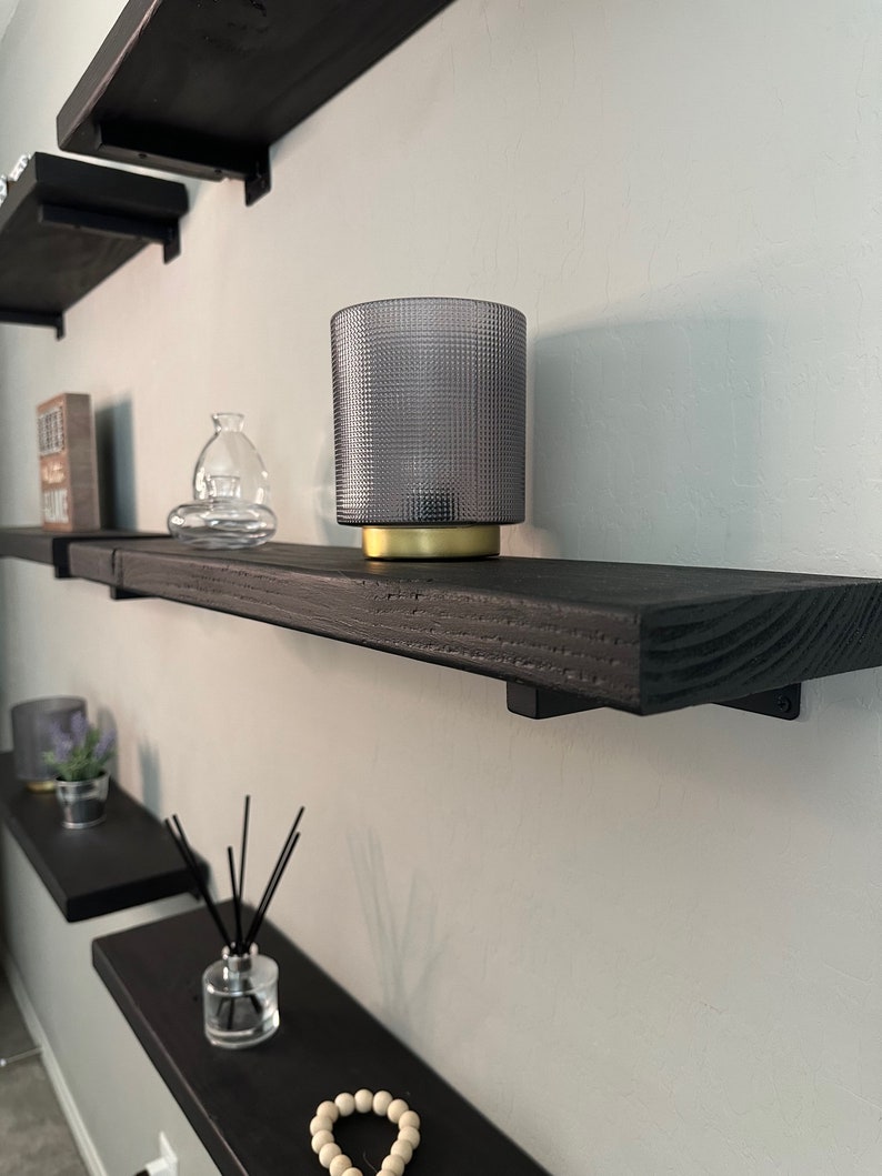 Modern Floating Wall Mount Shelf, Minimalist Design for Home ...