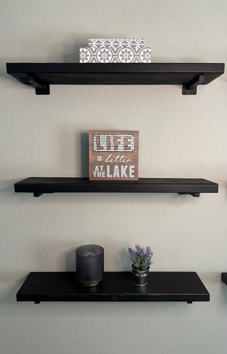 Modern Floating Wall Mount Shelf, Minimalist Design for Home ...