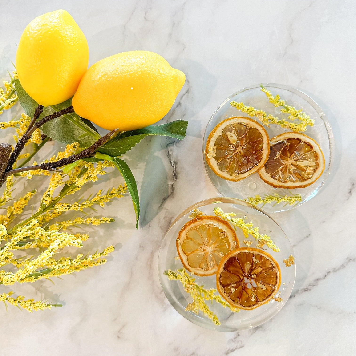 Lemon Gift Box, Lemon Summer Home Decor, Gift for New House, Summer ...