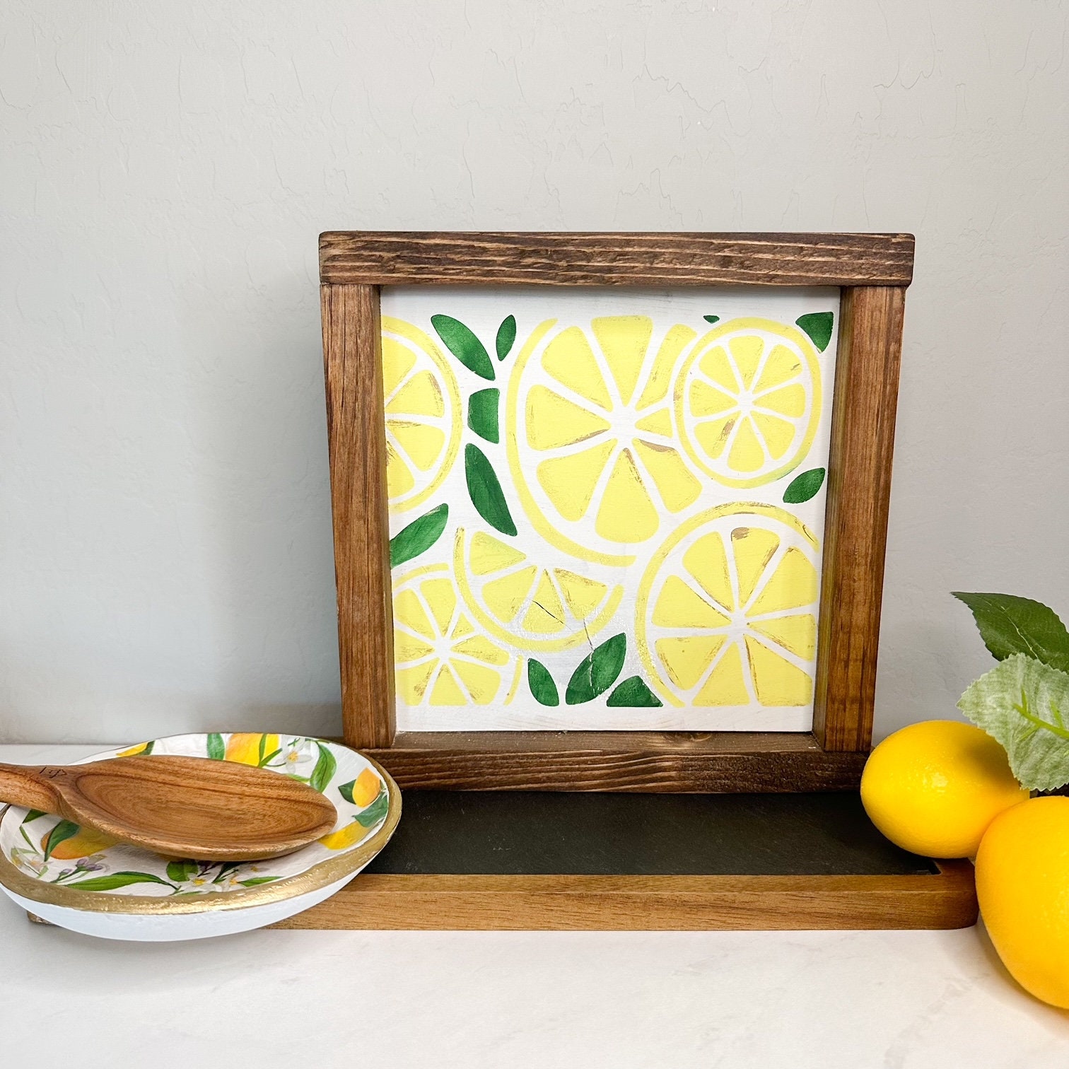 Lemon Gift Box, Lemon Summer Home Decor, Gift for New House, Summer ...