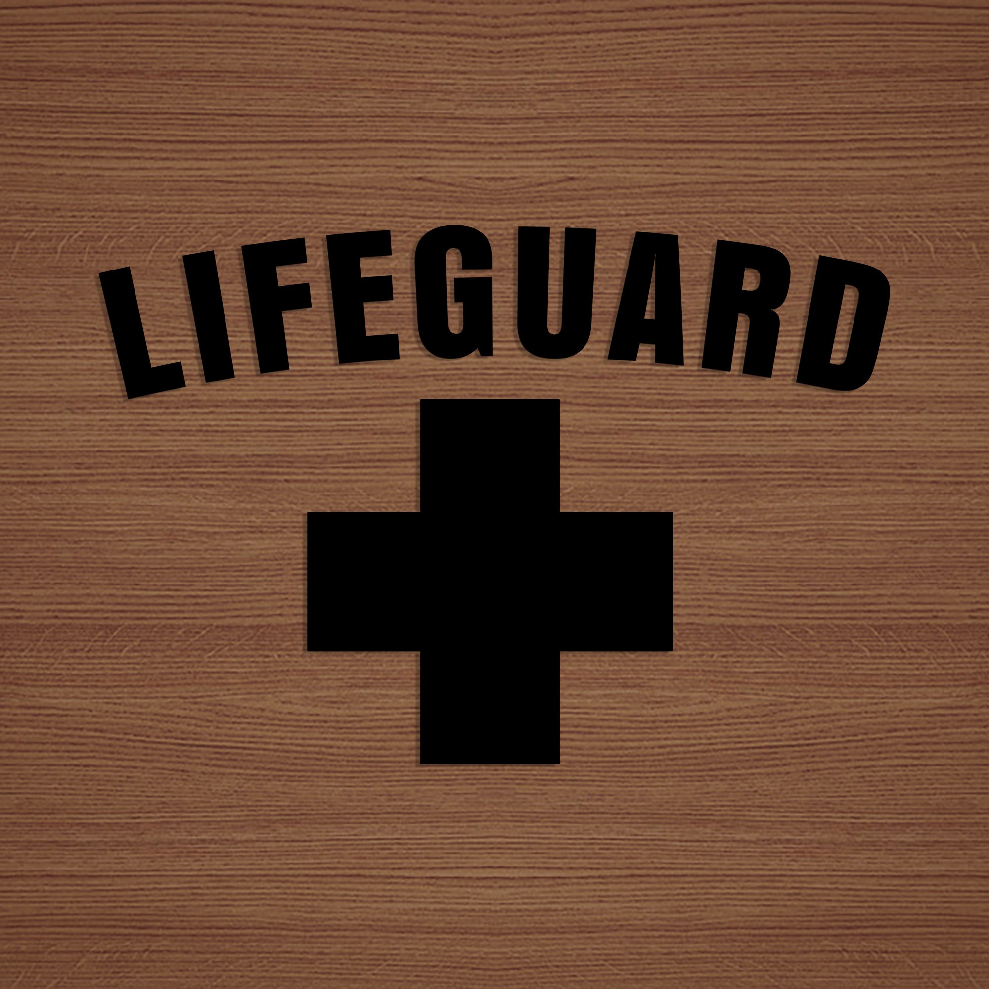 Lifeguard Vinyl Sticker, Window Decal, Wall Decal - Etsy