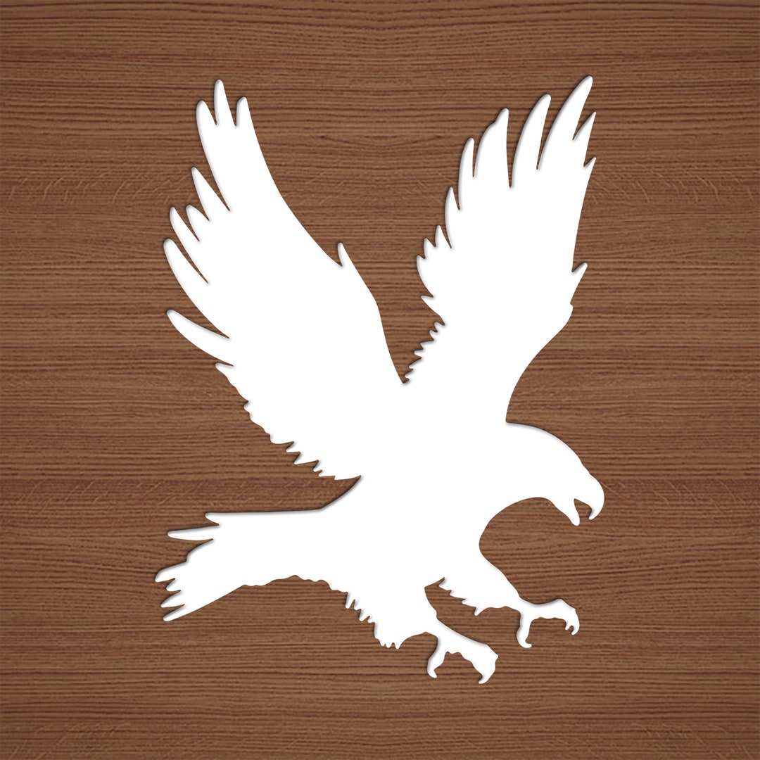 Eagle Vinyl Sticker, Eagle Window Decal - Etsy