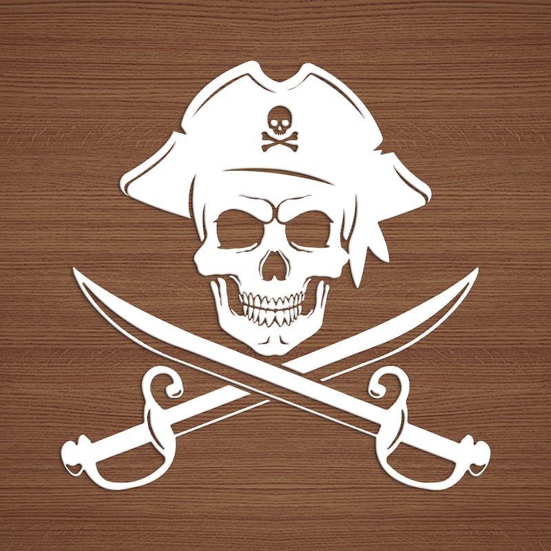 Pirate Decal - Etsy