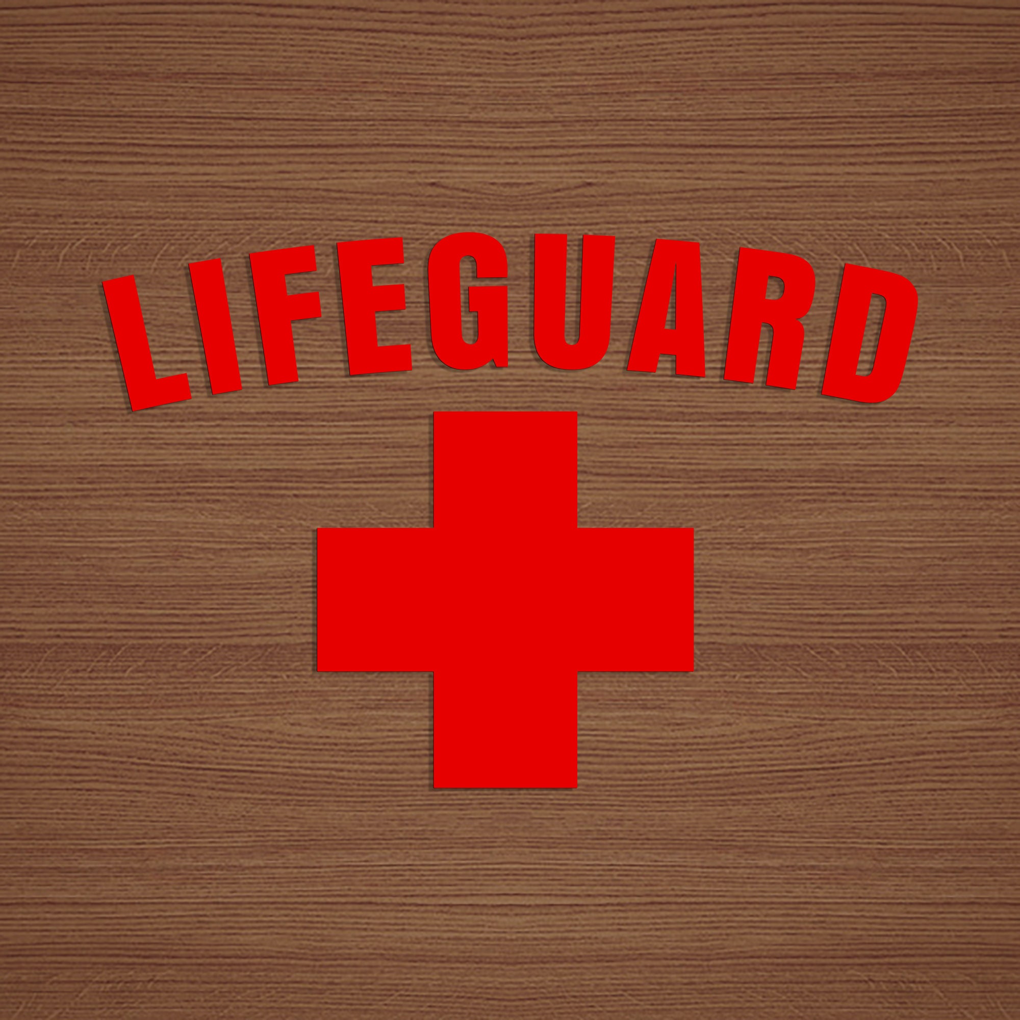 Lifeguard Vinyl Sticker, Window Decal, Wall Decal - Etsy