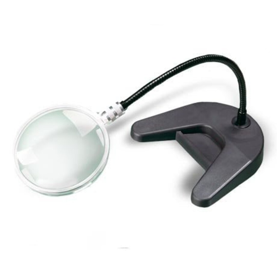 Optivisor Flex-a-mag Magnifier 4X Power Hands Free Desktop Magnifier - Etsy