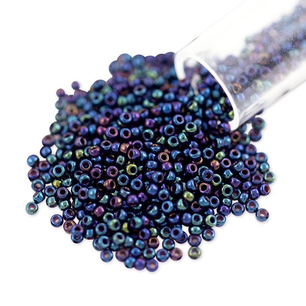 Blue Seed Beads - Etsy