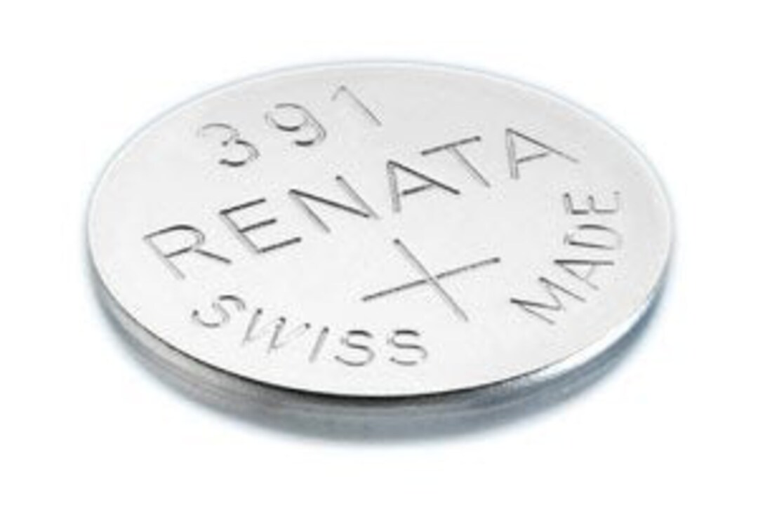 Renata 391 Button Cell Watch Coin Cell Battery - Etsy
