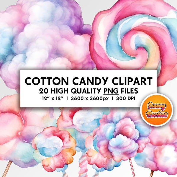 Cotton Candy Art - Etsy