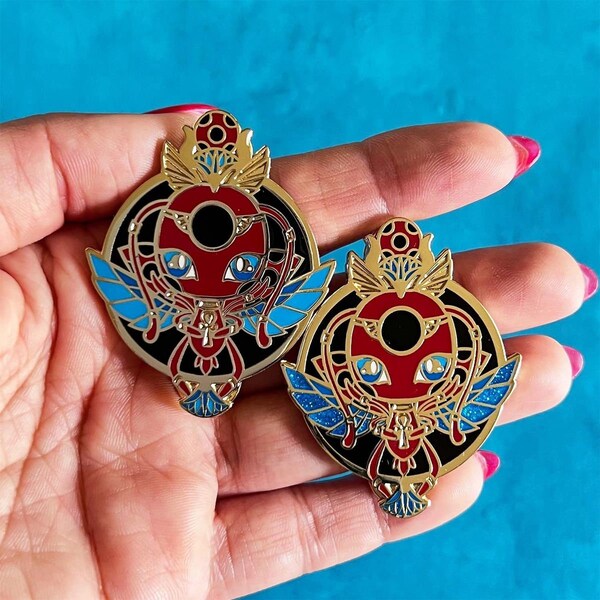 Ladybug Enamel Pin Etsy