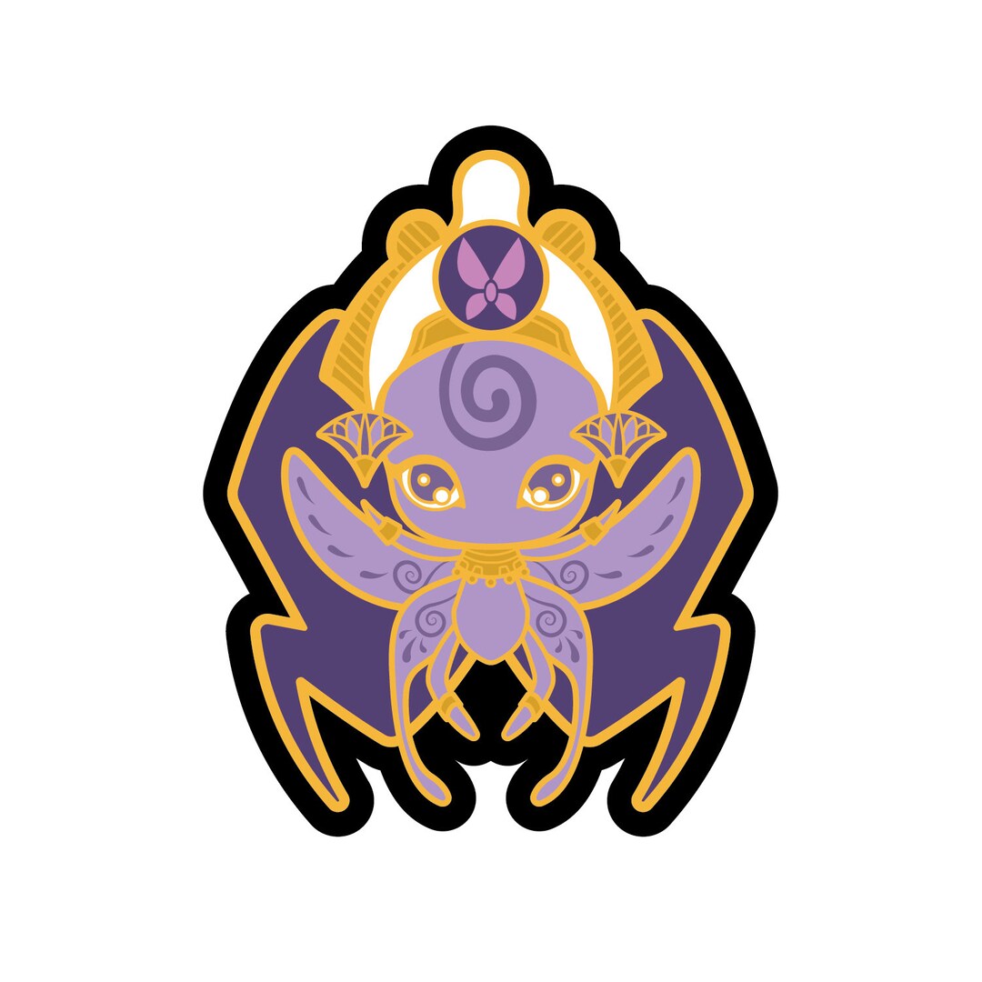 Pre Order Ancient Egyptian Pharaoh Moth Hero Fan Art Matte - Etsy