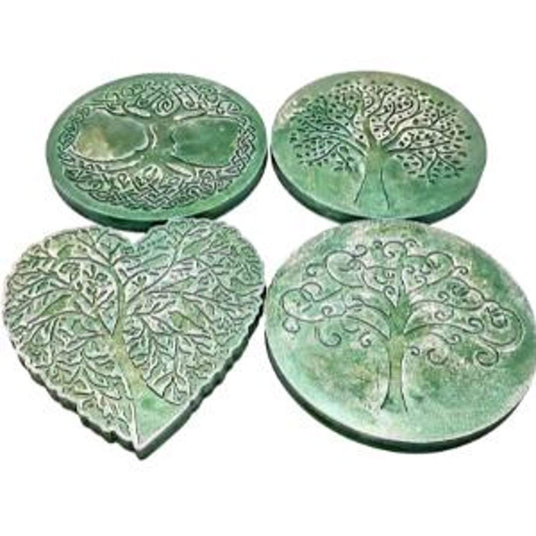 Tree of Life Coasters - 4 Pack Handmade - Etsy