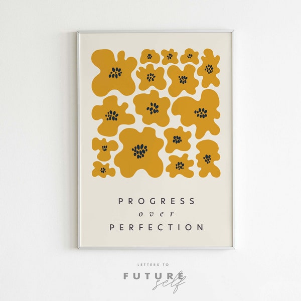 Progress Perfection - Etsy