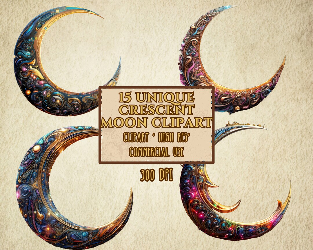 Unique Bundle 15 Crescent Moon Collection: A Collection of Magnificent ...