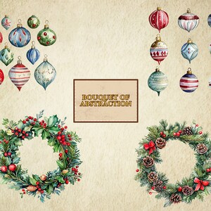 Christmas Clip Art Bundle of 20 High Resolution Transparent Background ...