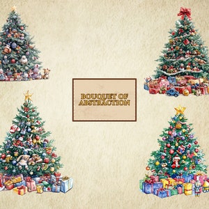 Christmas Clip Art Bundle of 20 High Resolution Transparent Background ...