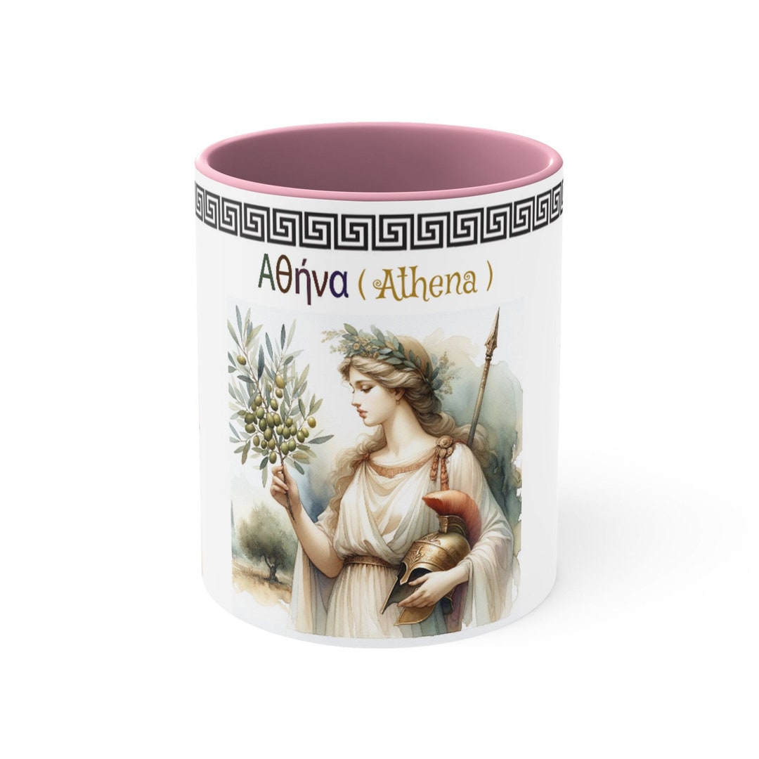 Athena Mug 11 Oz, Goddess of Wisdom, Minerva Mug, Greek Goddess Mug, 12 ...