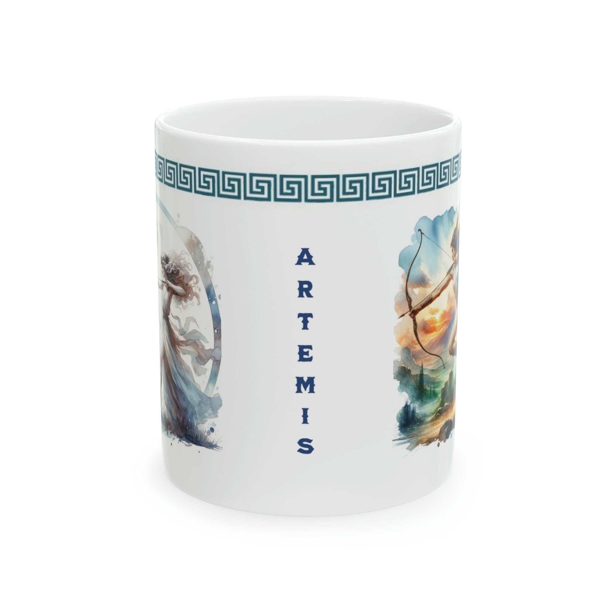 Artemis Mug: Greek Goddess of the Hunt, Diana Mythology Coffee Cup - Etsy
