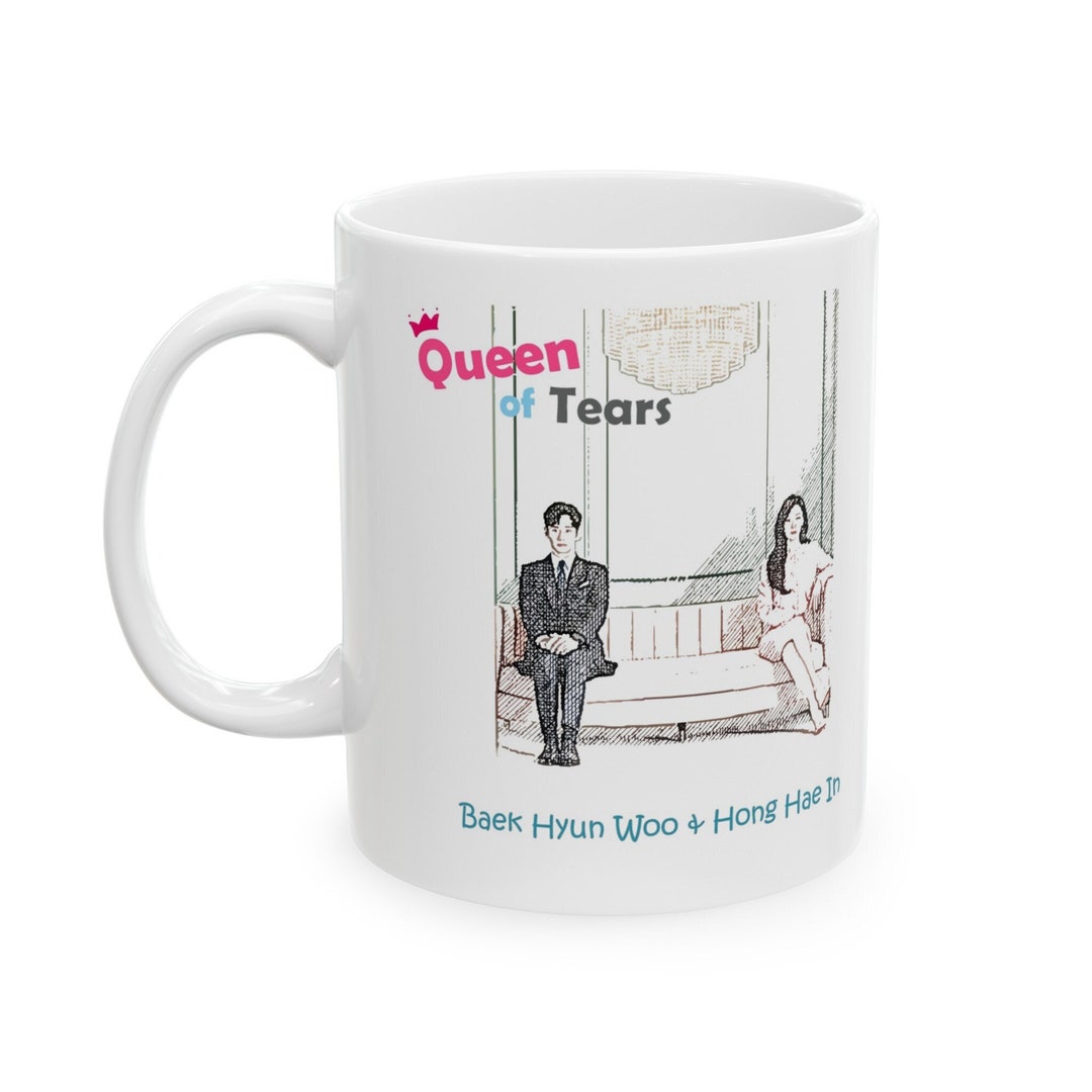 K Drama Lover Coffee Mug (11 Oz), Kdrama Queen of Tears Mug, K-drama ...