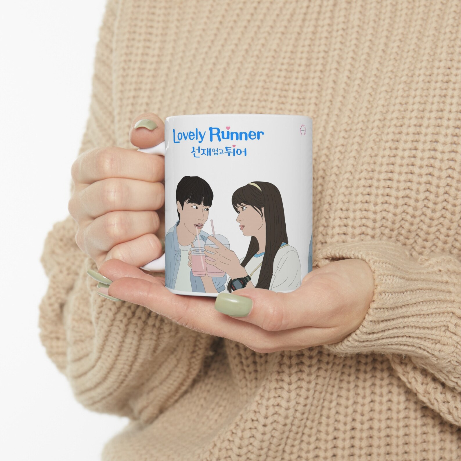 Lovely Runner, Lovely Runner Mug, Lovely Runner K-drama, K-drama Fan ...