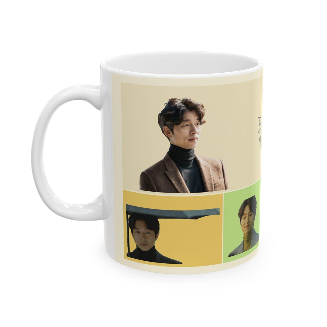 Gong Yoo Mug, Kdrama Lover Coffee Cup, Gong Yoo Oppa Coffee Mug, Kdrama ...