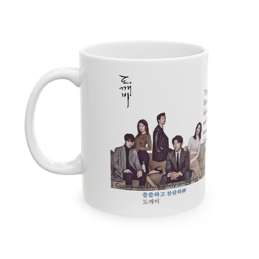 K Drama Lover Coffee Mug (11 Oz), Kdrama Goblin Mug, 도깨비(2016) Mug, K ...