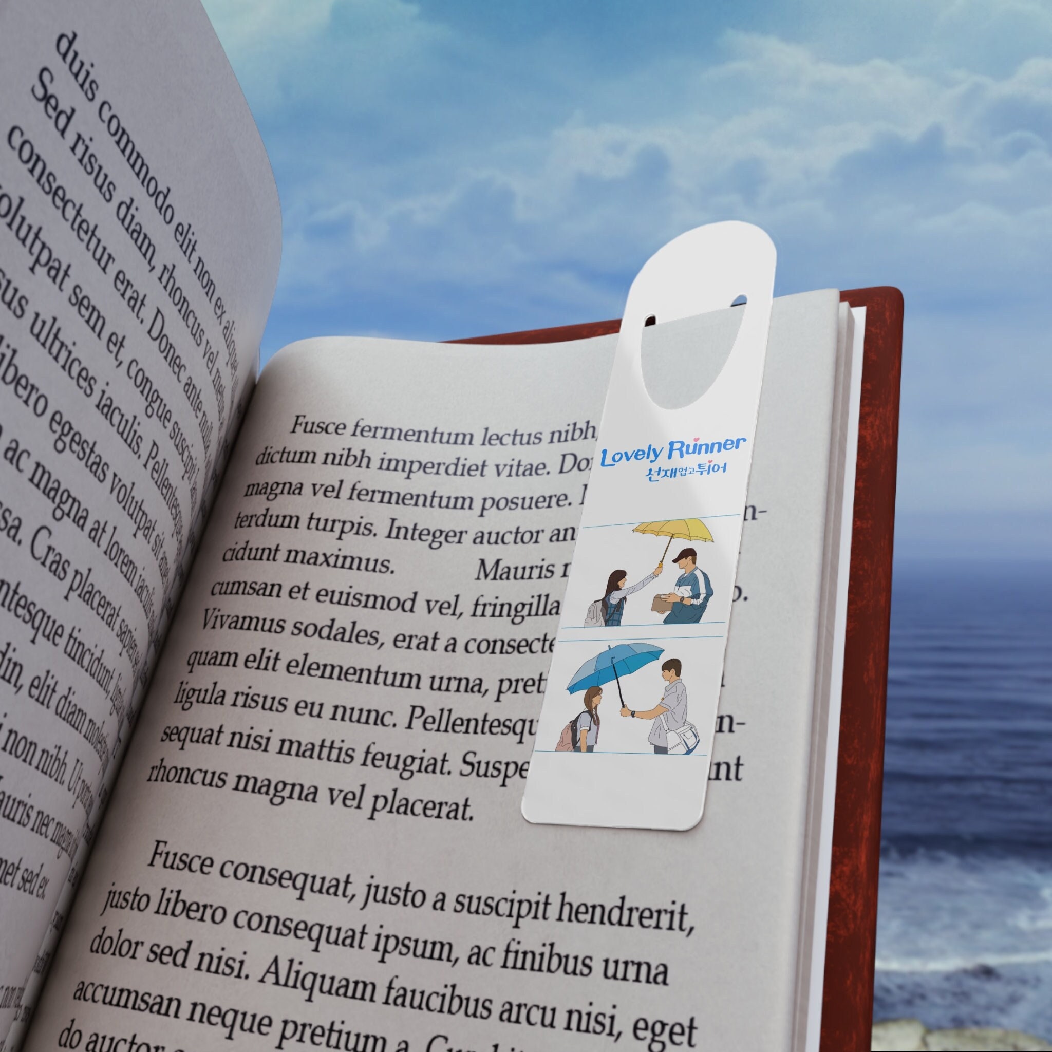 K Drama Lover Bookmark, Kdrama Lovely Runner Bookmark, K-drama Addict ...
