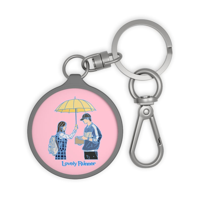 Lovely Runner Keychain - Etsy