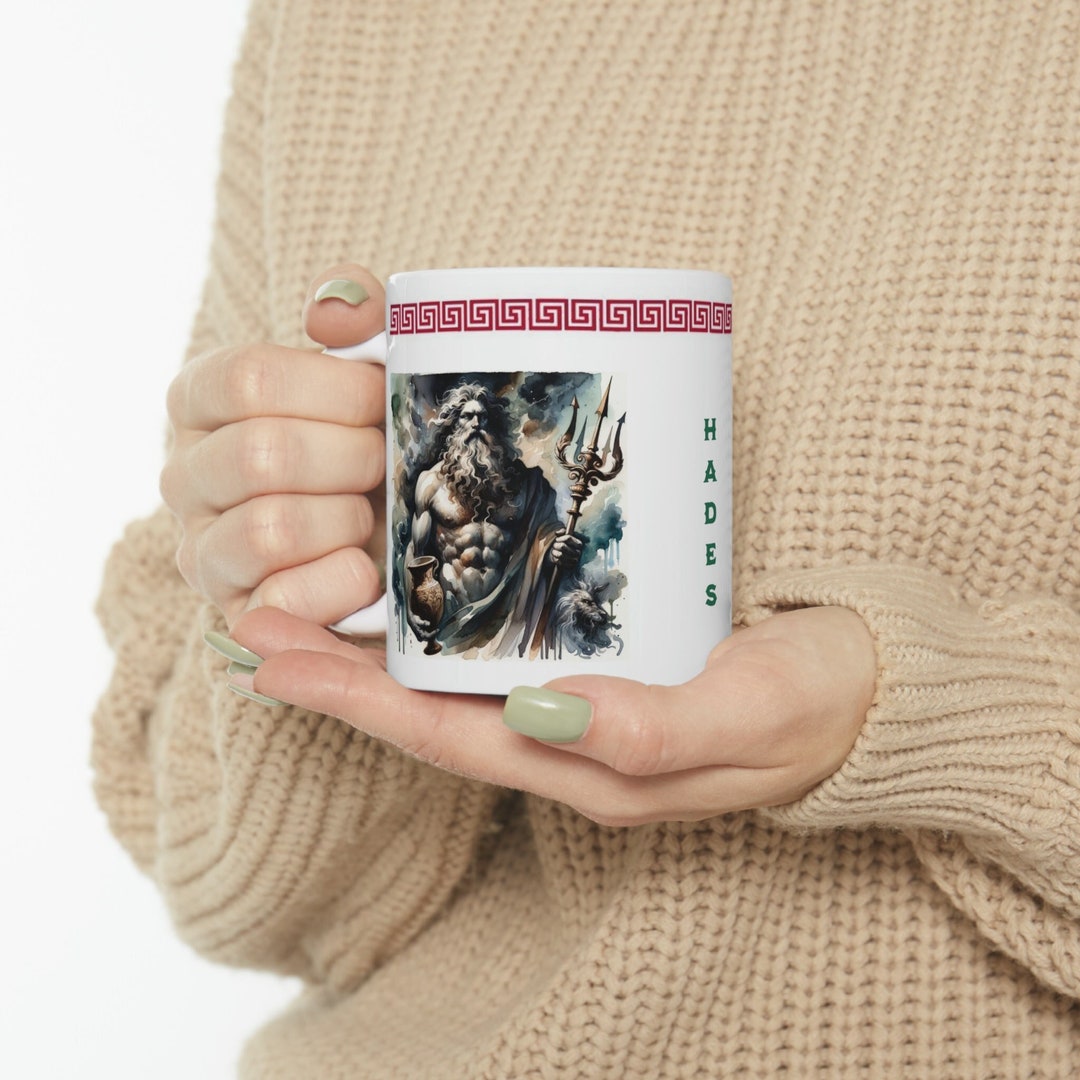 Hades Mug 11 Oz, God of the Underworld, Pluto Mug, Greek Pantheon Mug ...