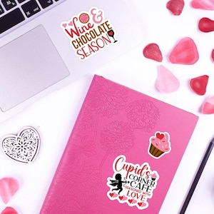 Valentine PNG Sticker Bundle, Valentine's Day Digital Stickers - Etsy
