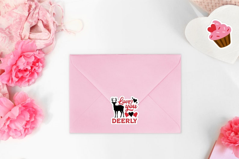 Valentine PNG Sticker Bundle, Valentine's Day Digital Stickers - Etsy