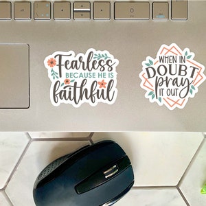 Faith PNG Sticker Bundle, Christian Quote Printable Digital Stickers - Etsy