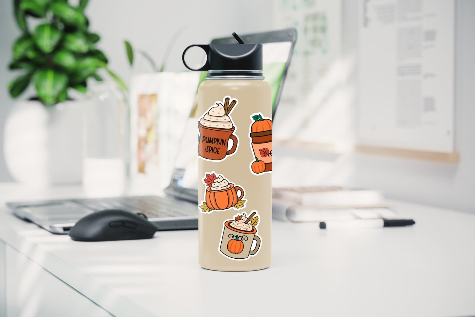 Fall Coffee Sticker Bundle Pumpkin Spice Latte Stickers - Etsy