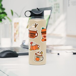 Fall Coffee Sticker Bundle Pumpkin Spice Latte Stickers - Etsy