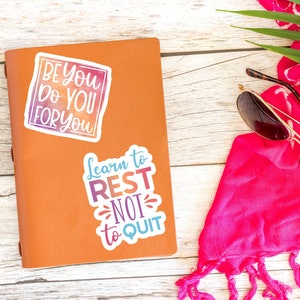 Inspirational and Motivational PNG Sticker Bundle, Inspirational ...