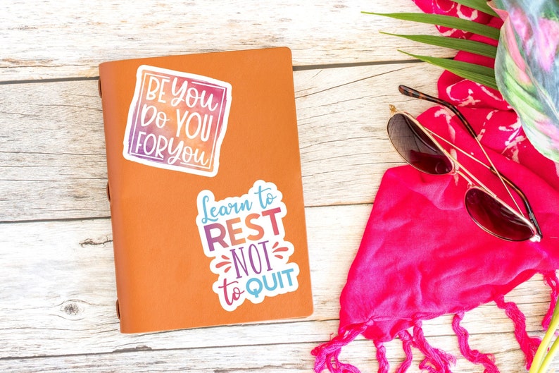 Inspirational and Motivational PNG Sticker Bundle - Etsy