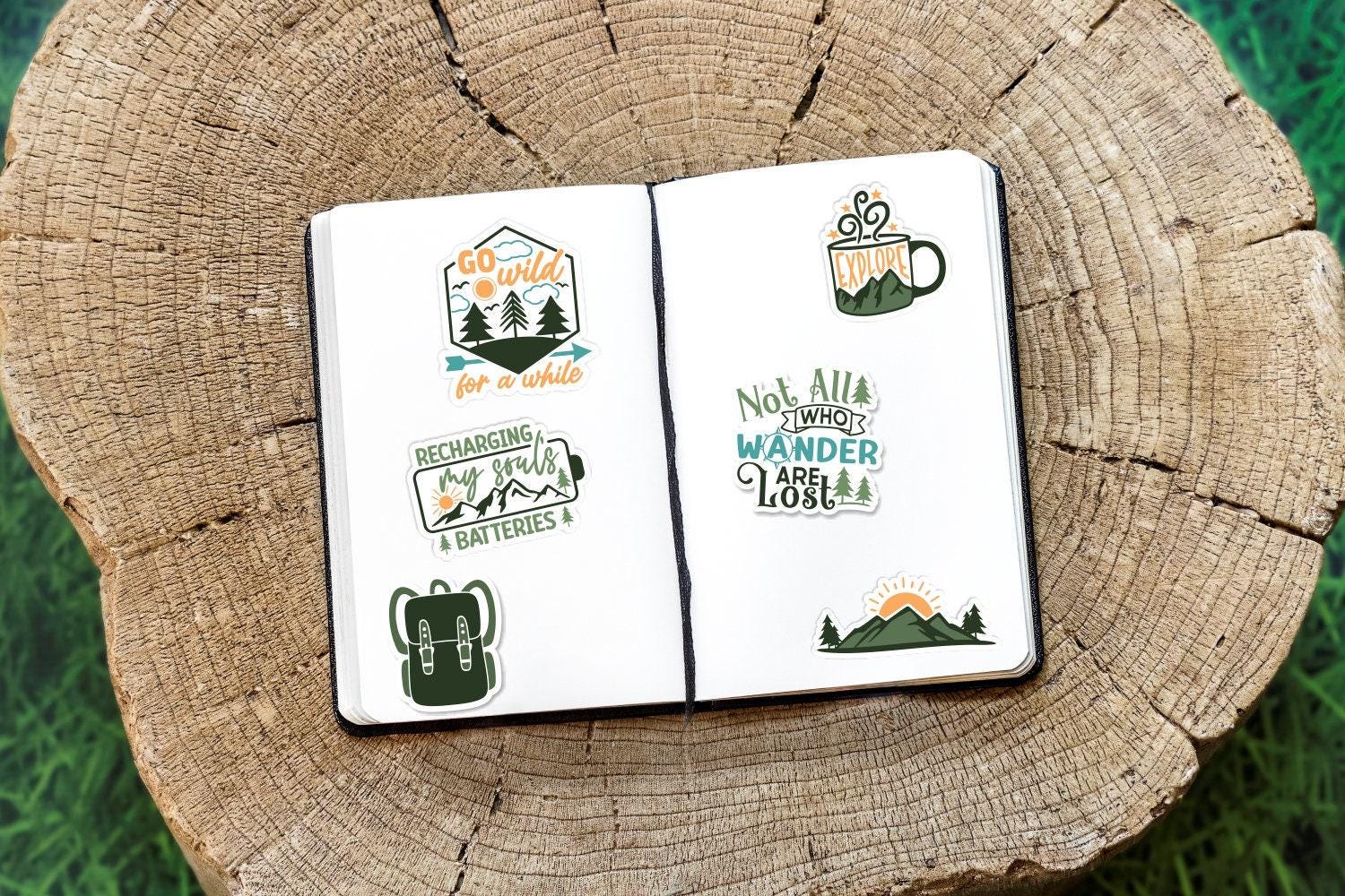 Explore PNG Stickers, Adventure Digital Stickers - Etsy