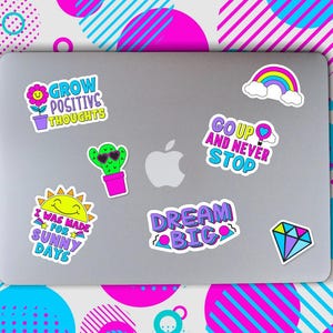 90s Inspirational PNG Stickers, Nineties Printable Digital Stickers - Etsy