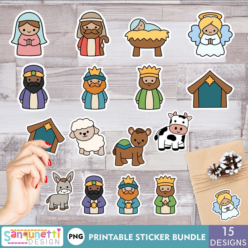 Nativity Printable - Etsy