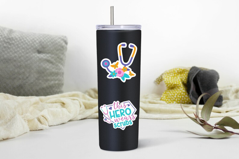 Nursing & Healthcare PNG Sticker Bundle, Nursing Digital Stickers - Etsy